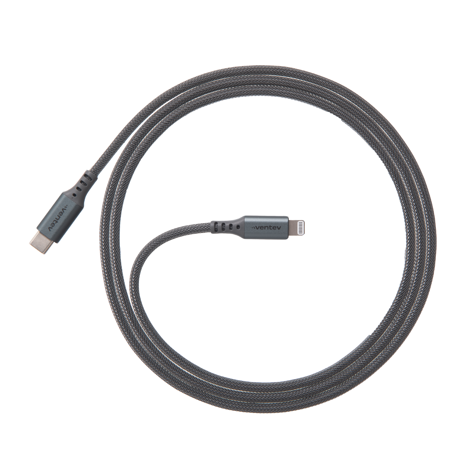 USB-C to Apple Lightning High Speed Ultradurable 4 Foot Cable - Ventev ...