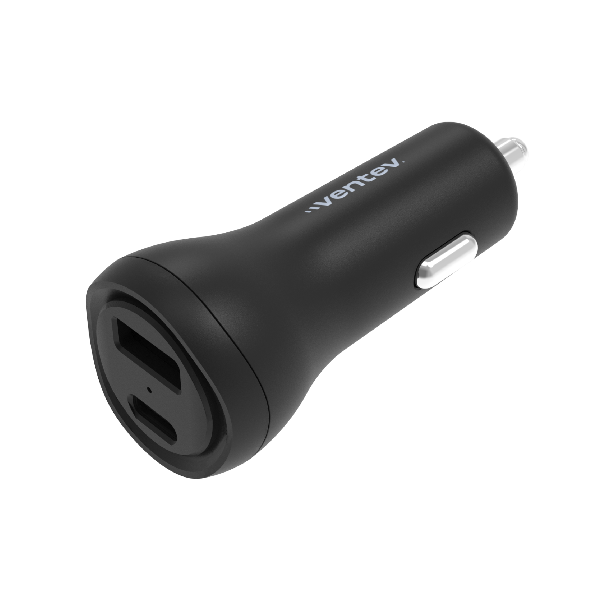 32W ULTRAFAST USB-C and USB-A Universal Dual Car Charger – Ventev Mobility