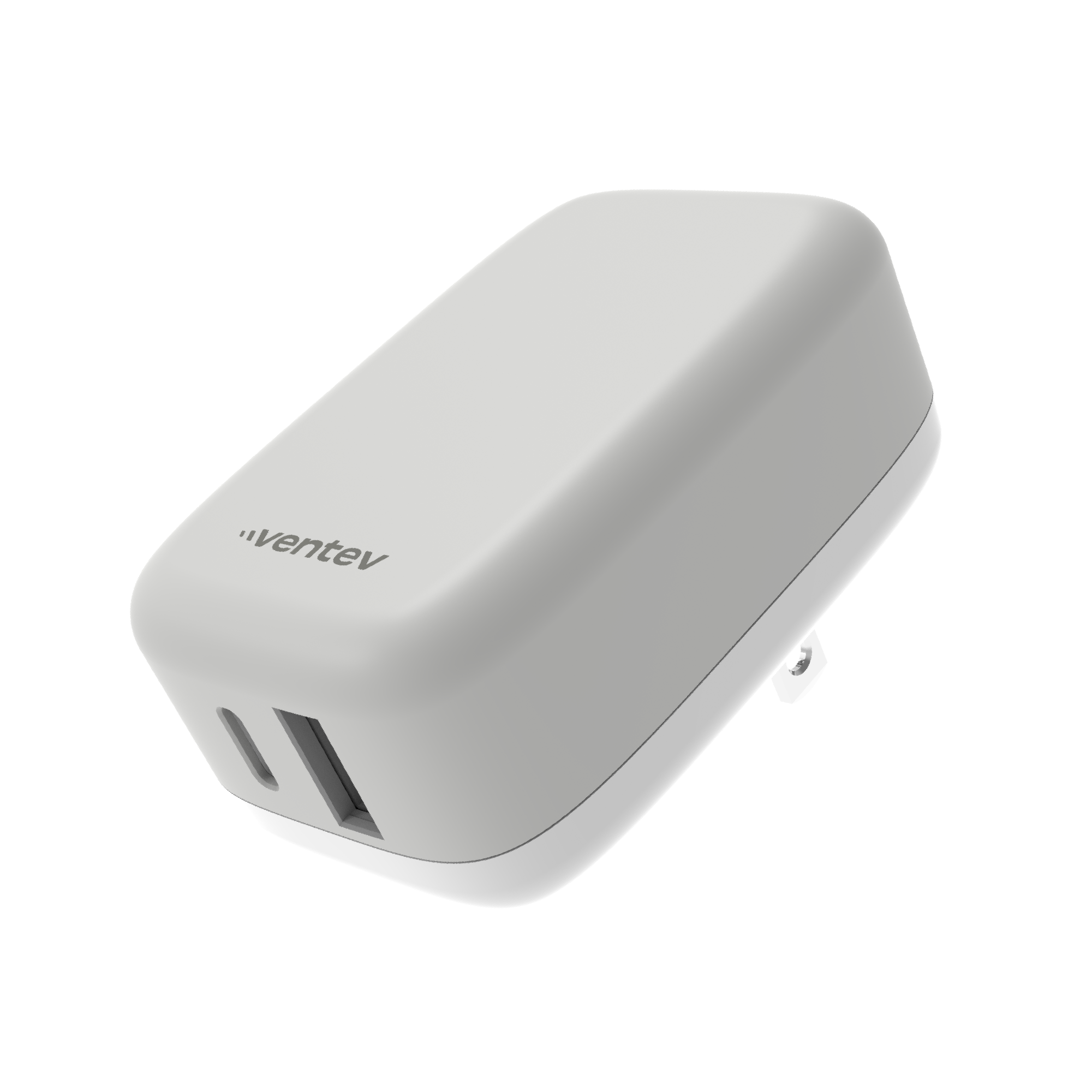 27W ULTRAFAST USB C and USB A Dual Universal Wall Charger – Ventev Mobility